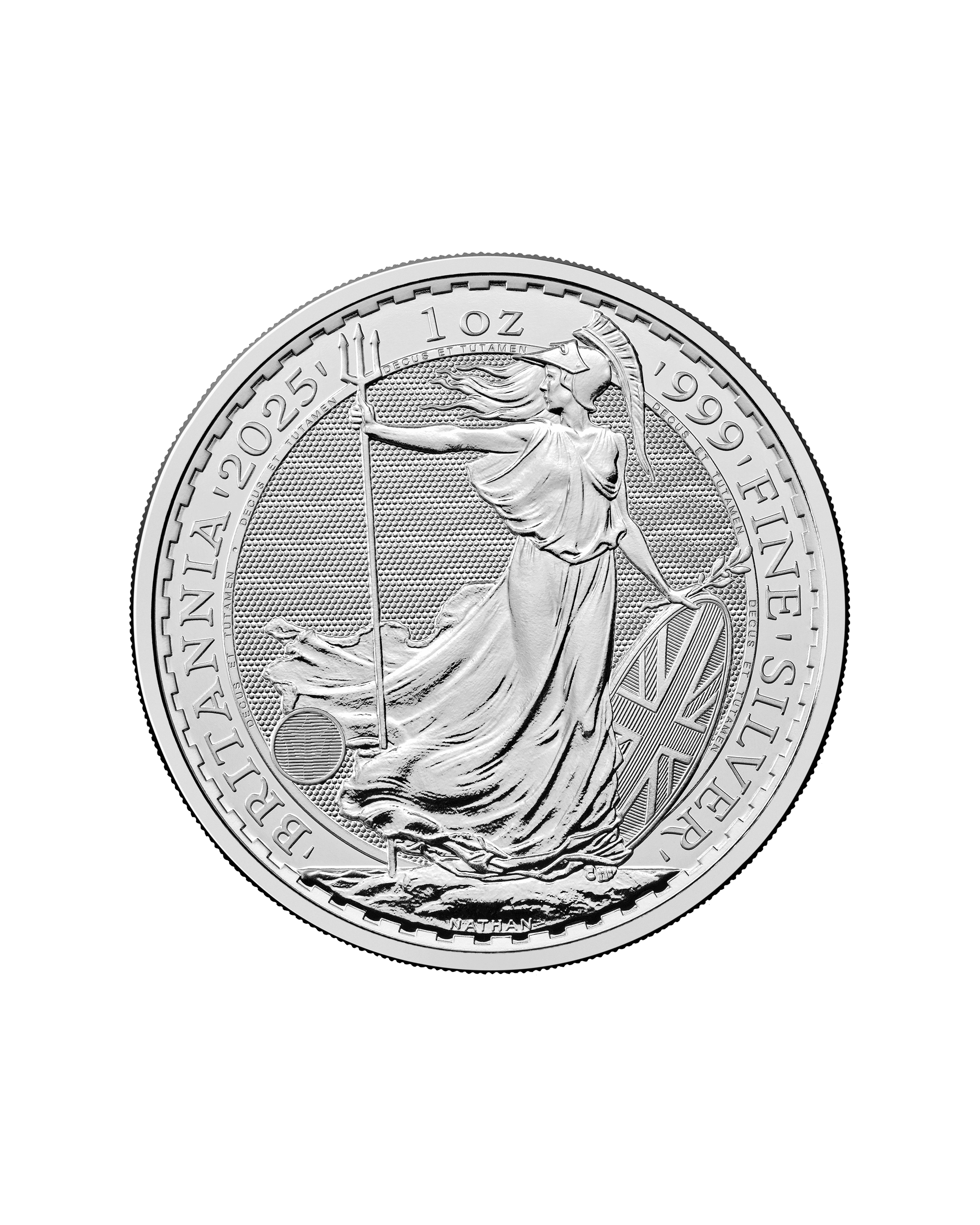 2025 1oz Silver Britannia King Charles III