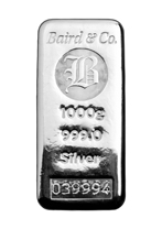 1kg Silver Cast Bar