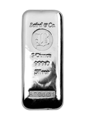 5oz Silver cast bar