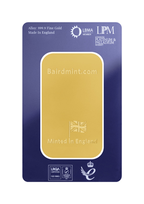 100g Gold Minted Bar