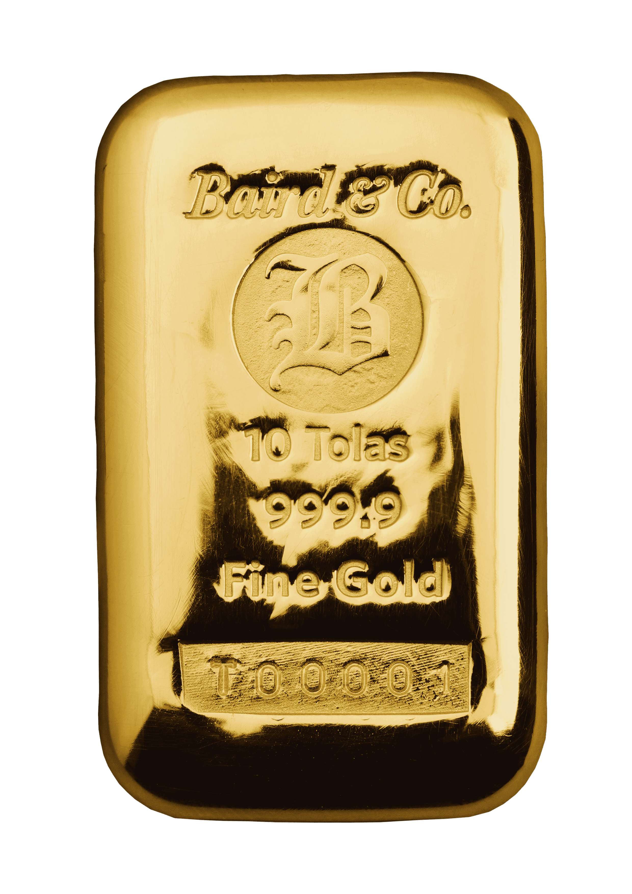 10 Tola Gold Minted Bar