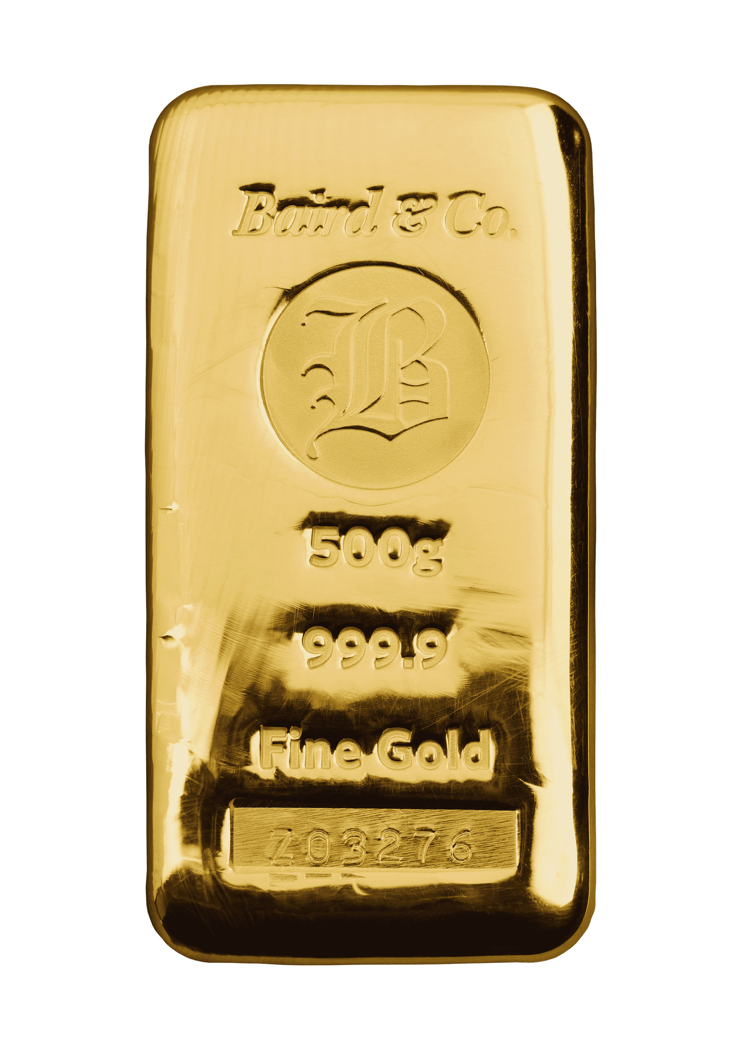 500g Gold Cast Bar