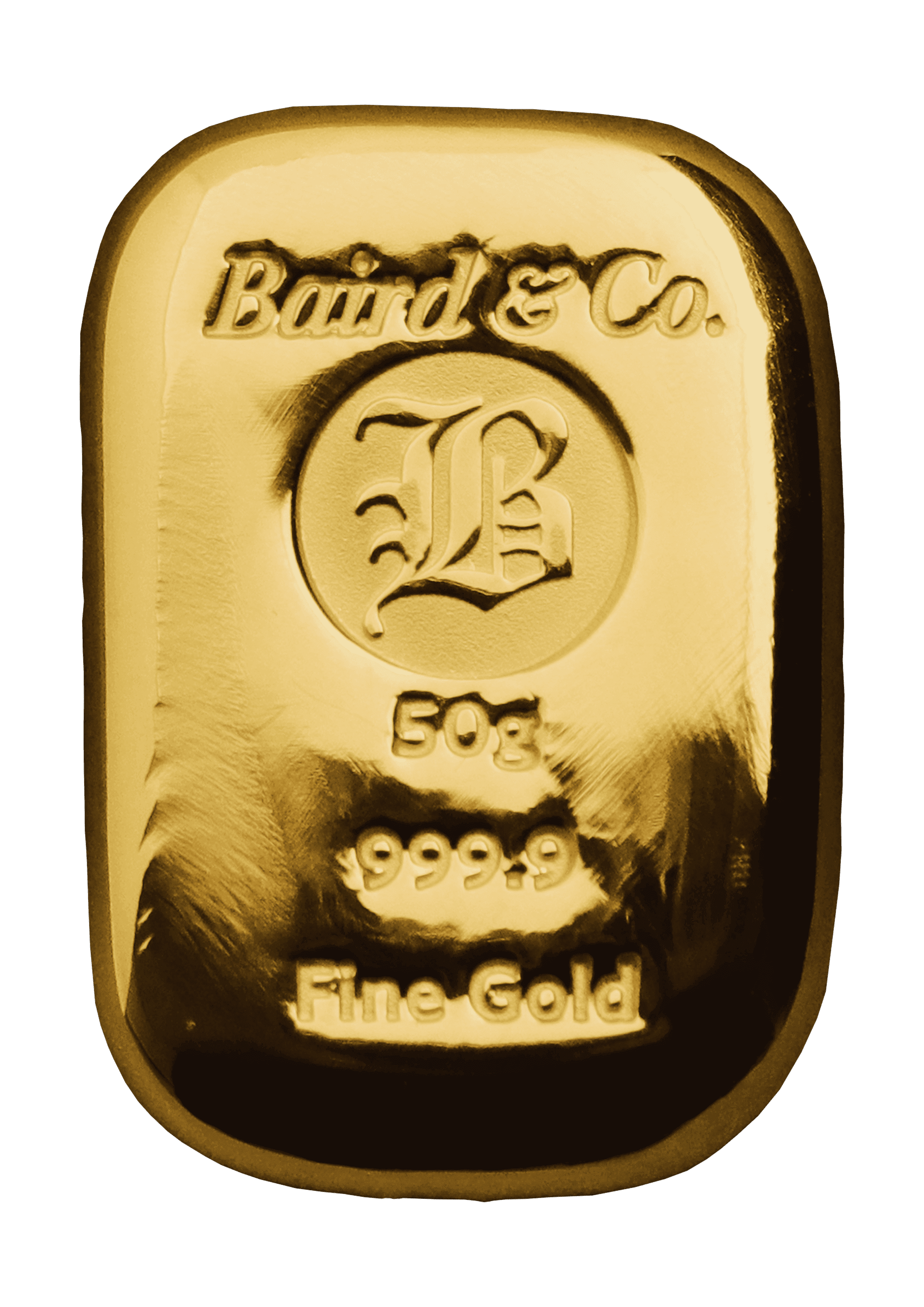 50g Gold Cast Bar