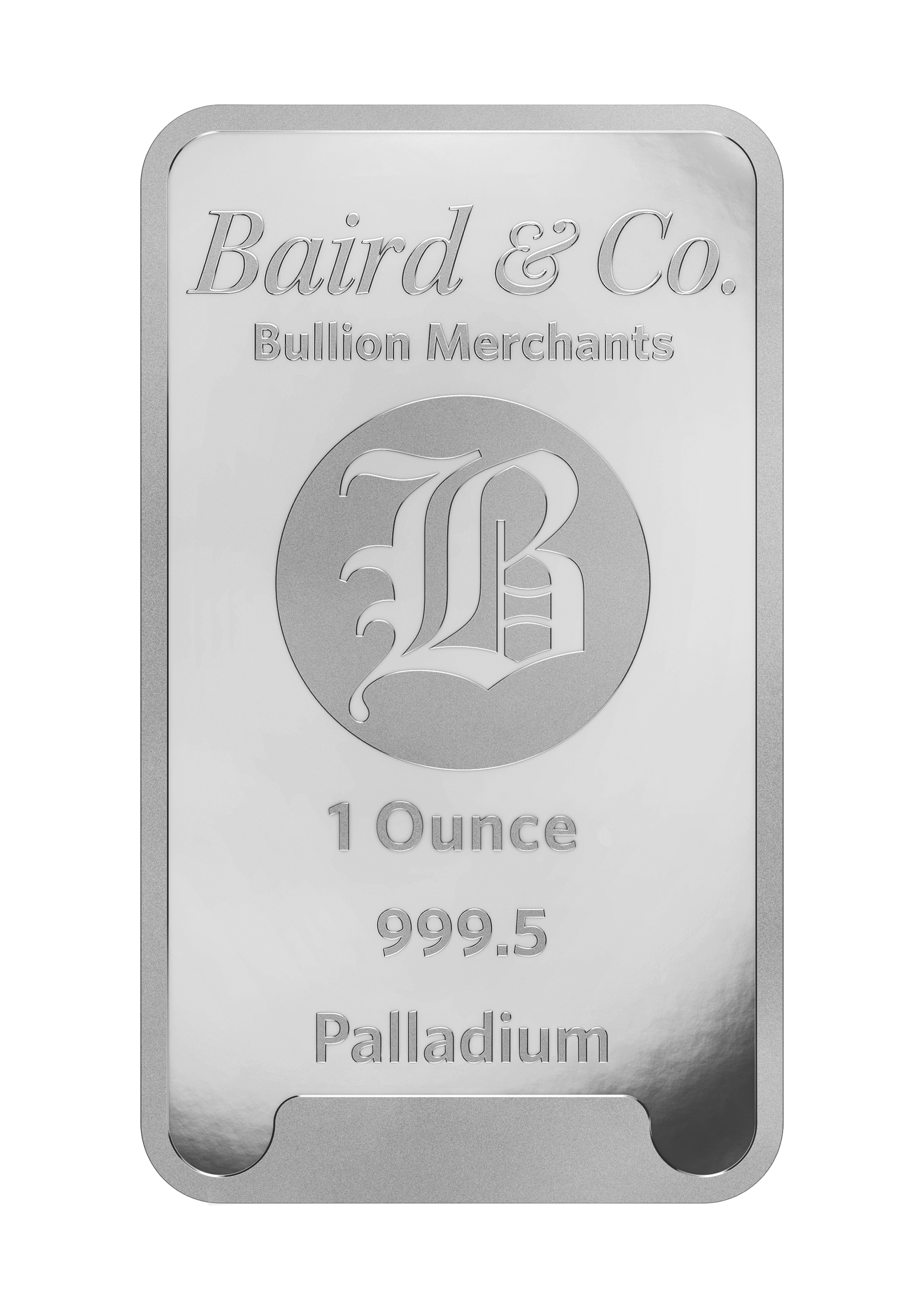1 oz Palladium Minted Bar