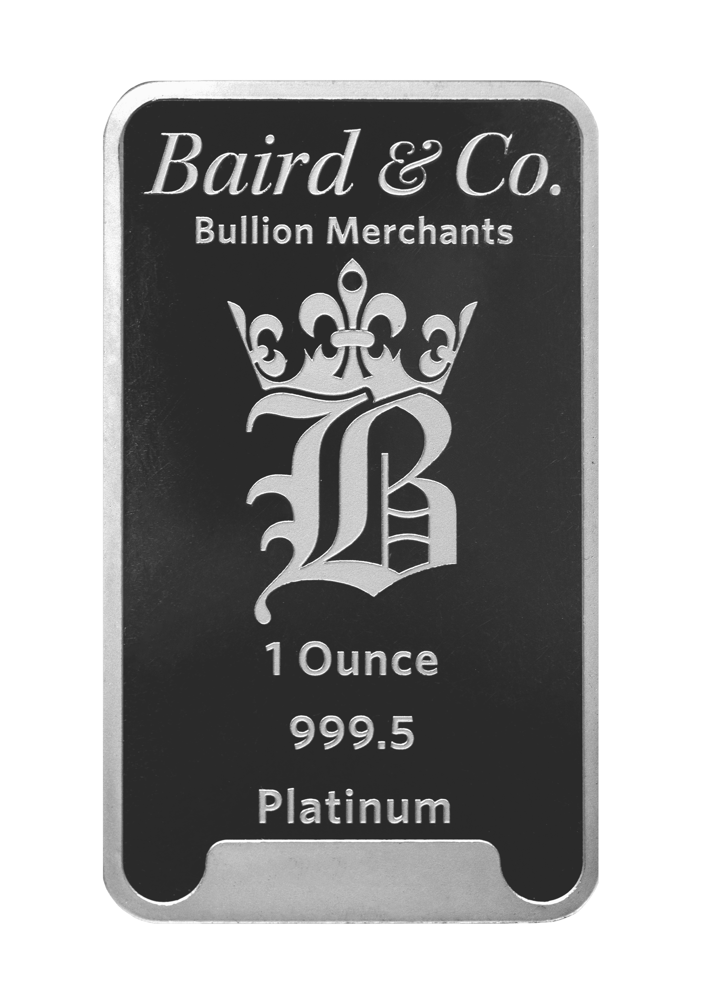 1oz Platinum Queen's Jubilee bar
