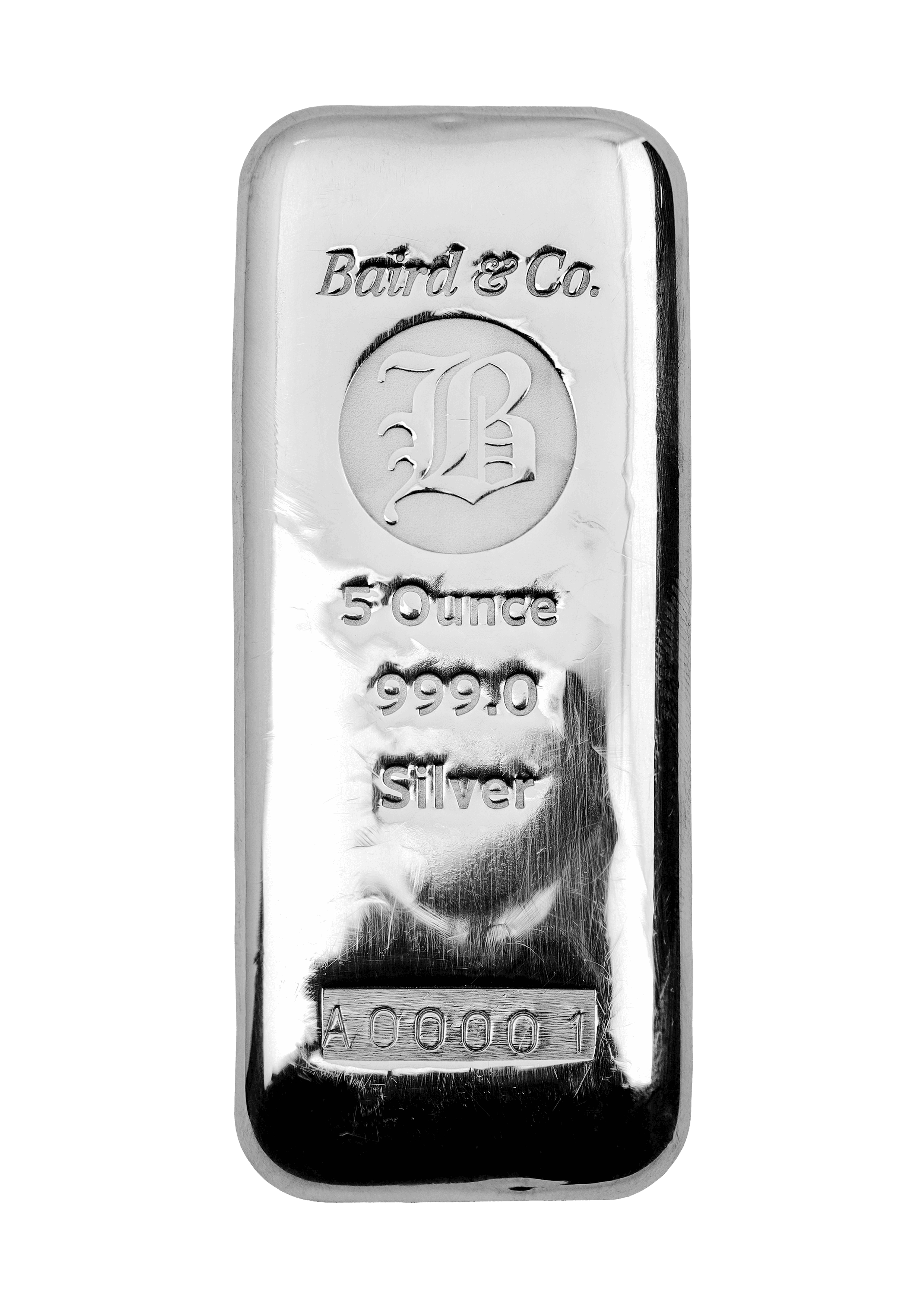 5 oz Silver cast bar